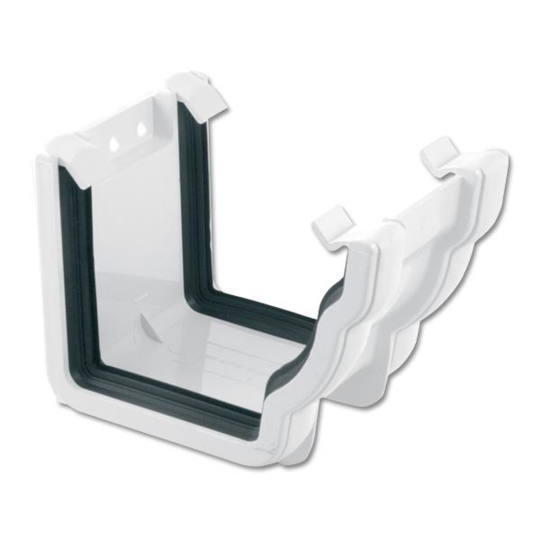 Crown Union Bracket White - RUN1/W