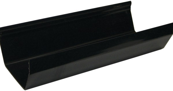Square Line Gutter 2M - Black - 4063526