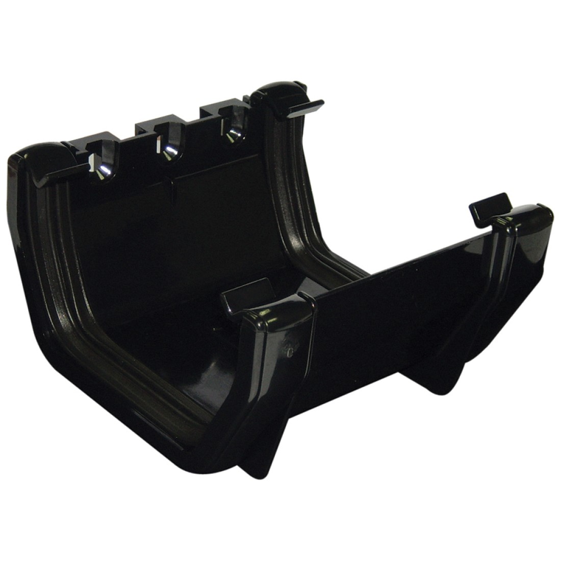 Square Line Gutter Union Bracket - Black - 4063517