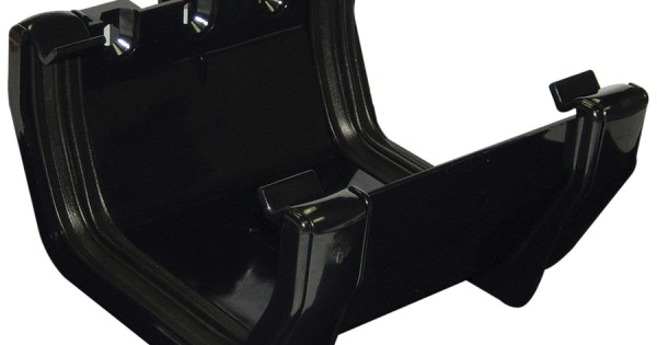 Square Line Gutter Union Bracket - Black - 4063517