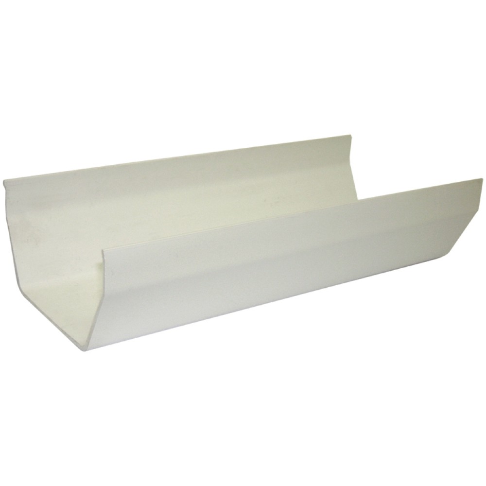Square Line Gutter 2M - White - 2551433