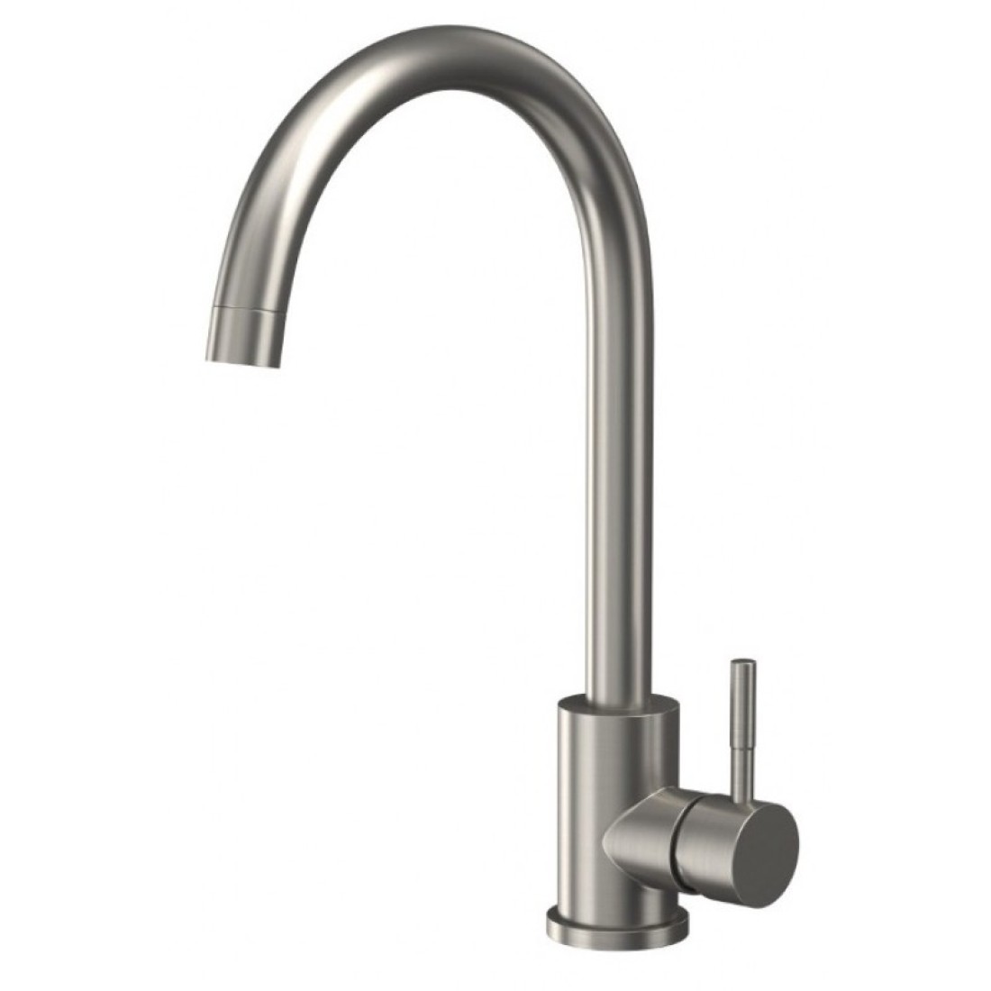 Manhattan Single Lever Kitchen Mixer Satin Stainless Steel - GF92SS