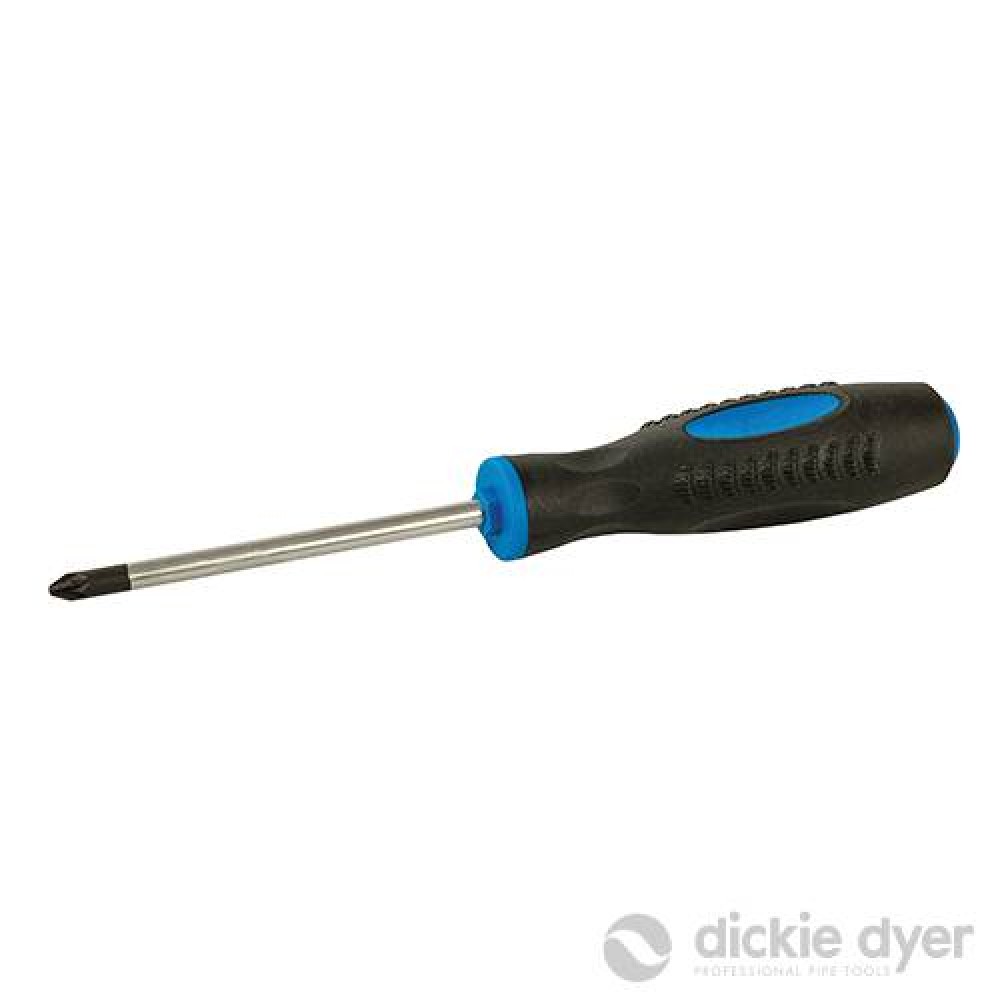 Dickie Dyer Premium Soft-Grip Screwdriver PZ2 x 100mm - 596484