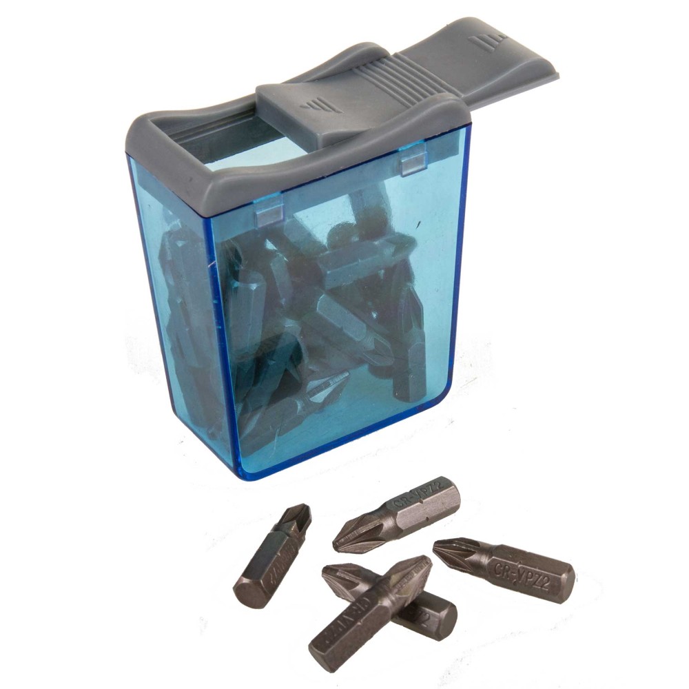 Pozidriv Cr-V 6150 Screwdriver Bits 25mm 30PK - 443612