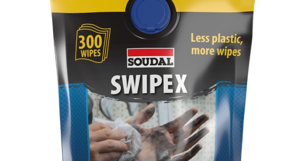 Soudal Swipex Wipes Mega Value 300 Pack - 158898