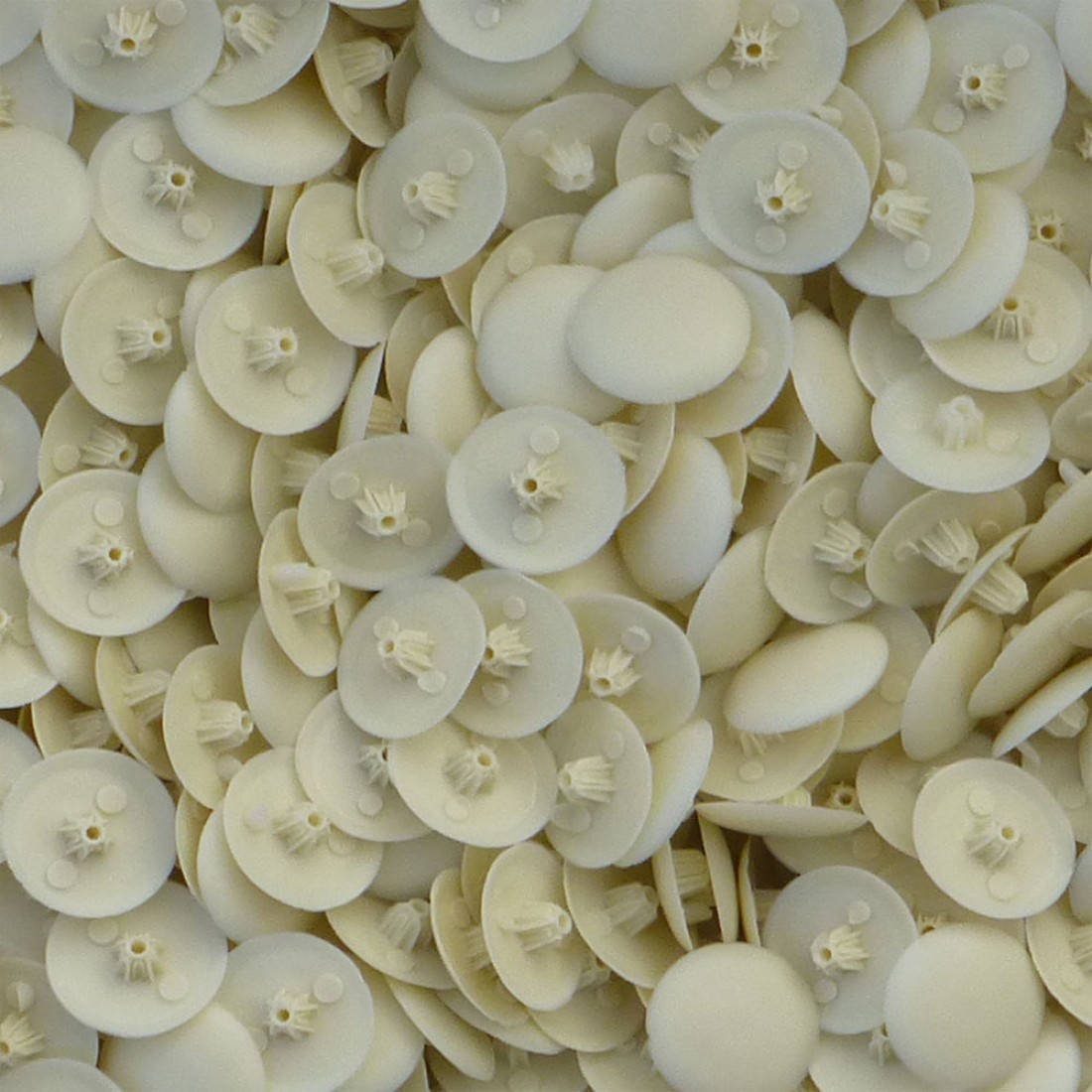 Plastic Pozi Tops Magnolia Bag of 100 - PTMA/100