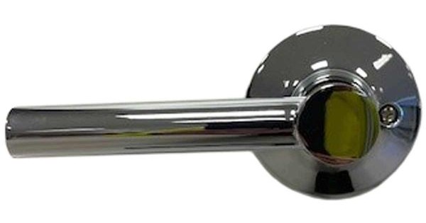 Round Bar Passage Handle Set In Chrome With 25mm Tube Latch - 55975.0071