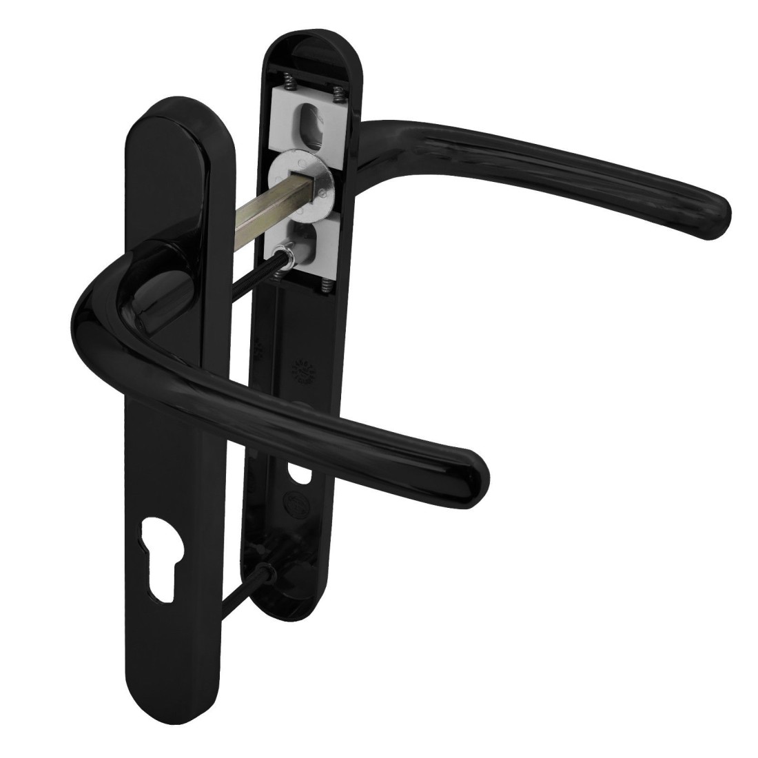 Stanway Black UPVc Door Handle - SDHB