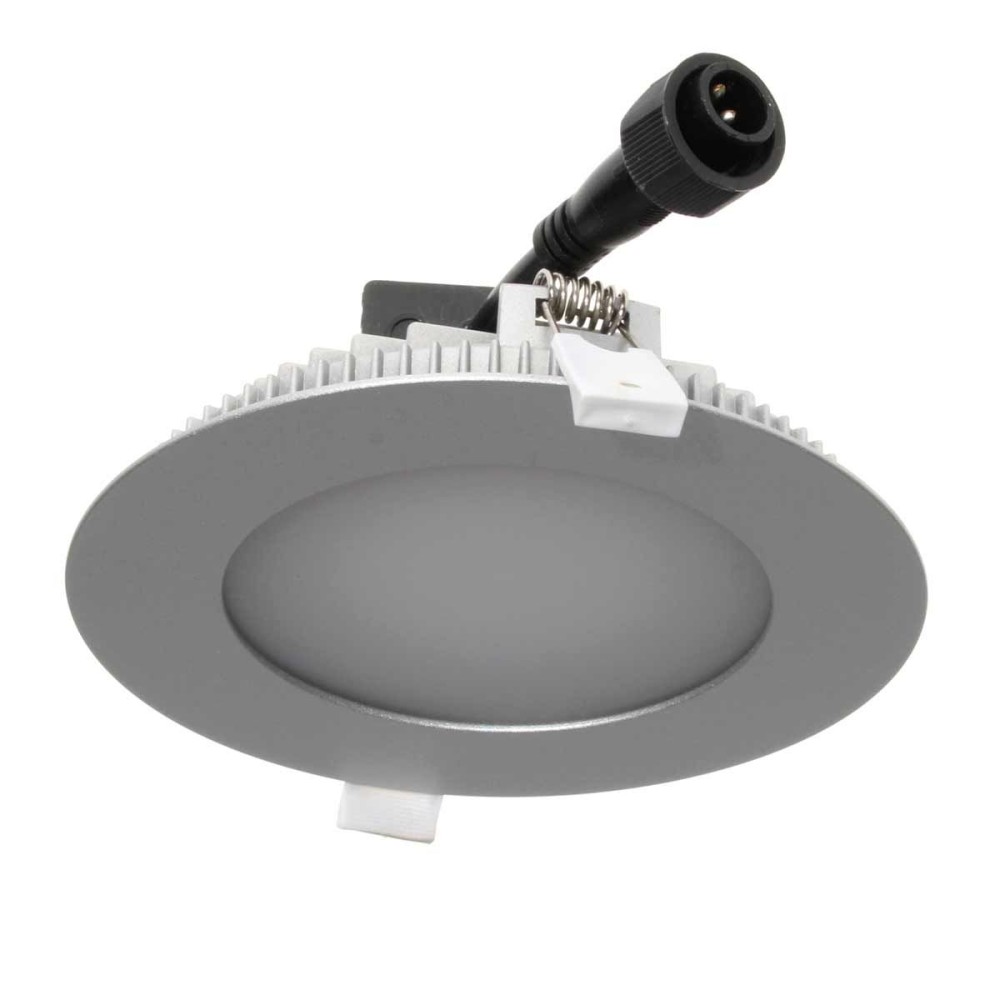 8W LED Panel Silver 150mm 3 Core - LT10811