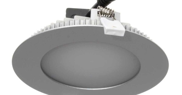 8W LED Panel Silver 150mm 3 Core - LT10811