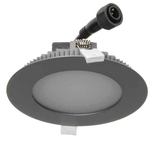 8W LED Panel Light Pewter 150mm 3 Core - LT11111