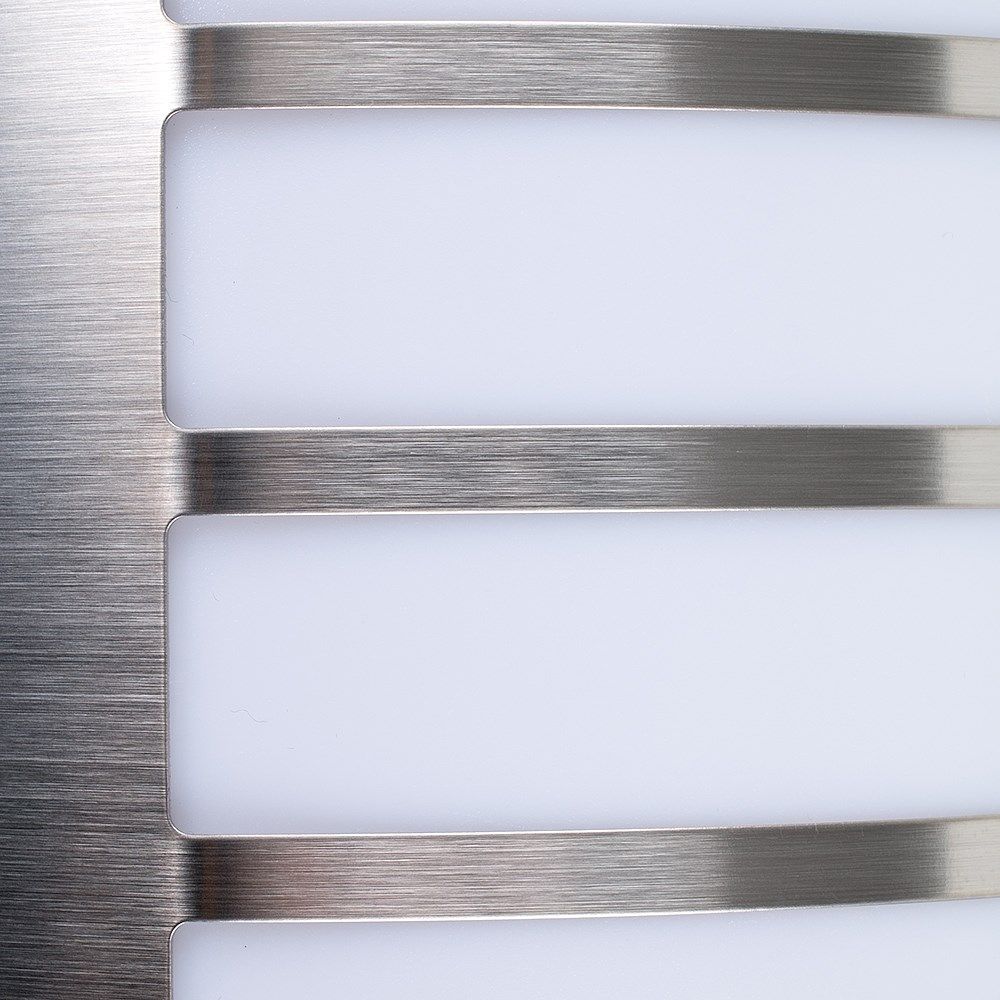 Exterior Wall Light Brushed Stainless Steel - 19095