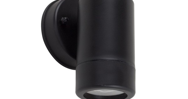 Outdoor Downlight In Black IP44 Complete With GU10 Lamp - 18293