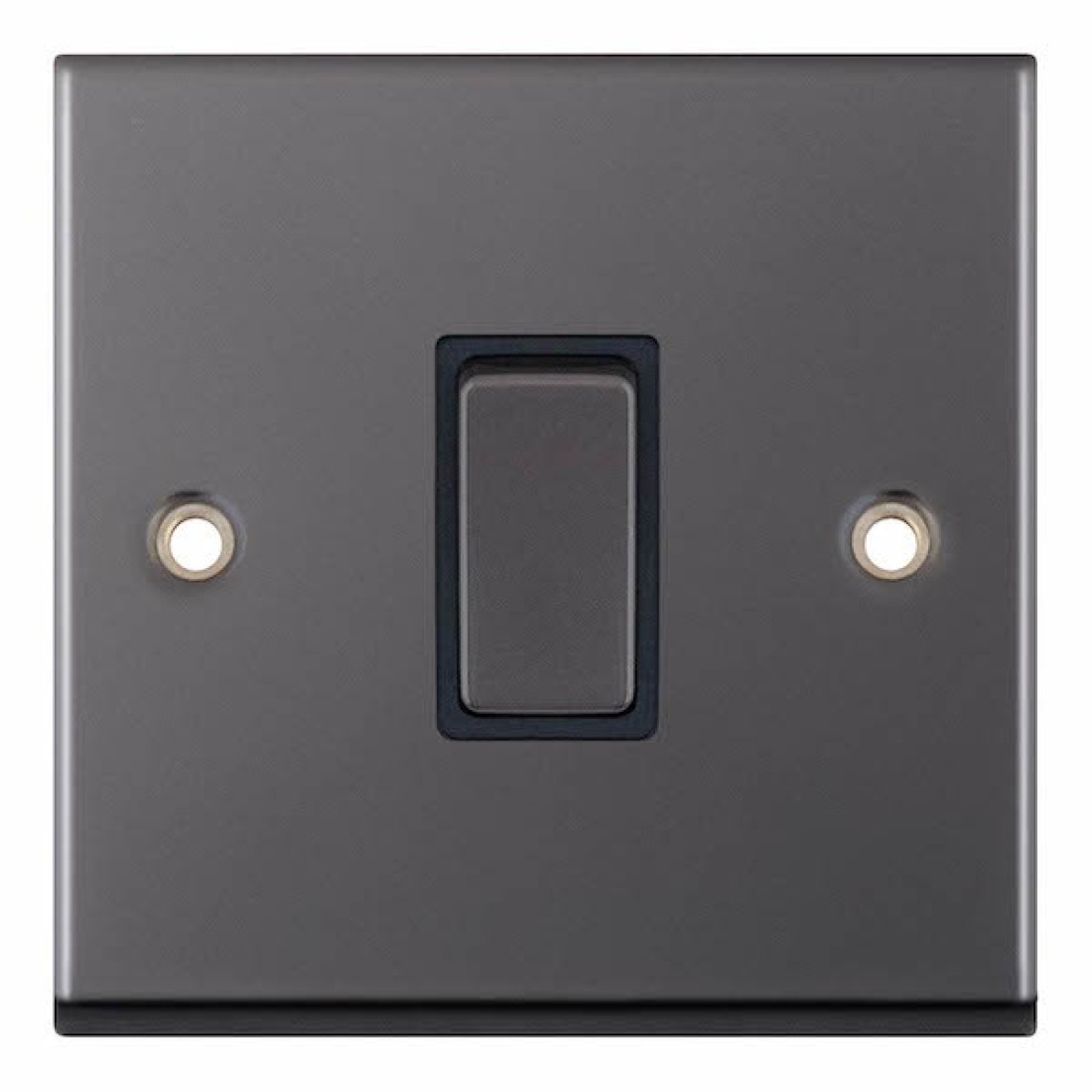 Black Nickel Black Insert 1 Gang Switch - 7MPRO-401