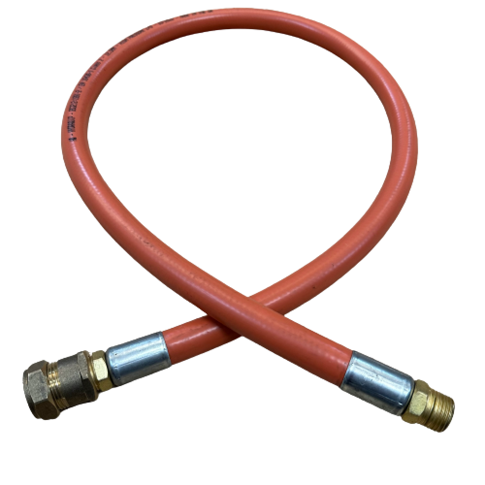 Caravan LPG Hose Assembly 1.2m - 1/2" x 22mm - 1.2HP22x12