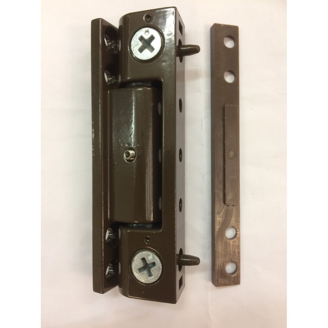 Neon UPVC Butt Hinge - Brown Flat or Angled - 3207183