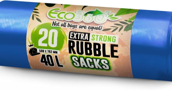 Eco360 Extra Strong Rubble Sacks Pack 20