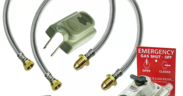 2 Cylinder Automatic Changeover Regulator with OPSO