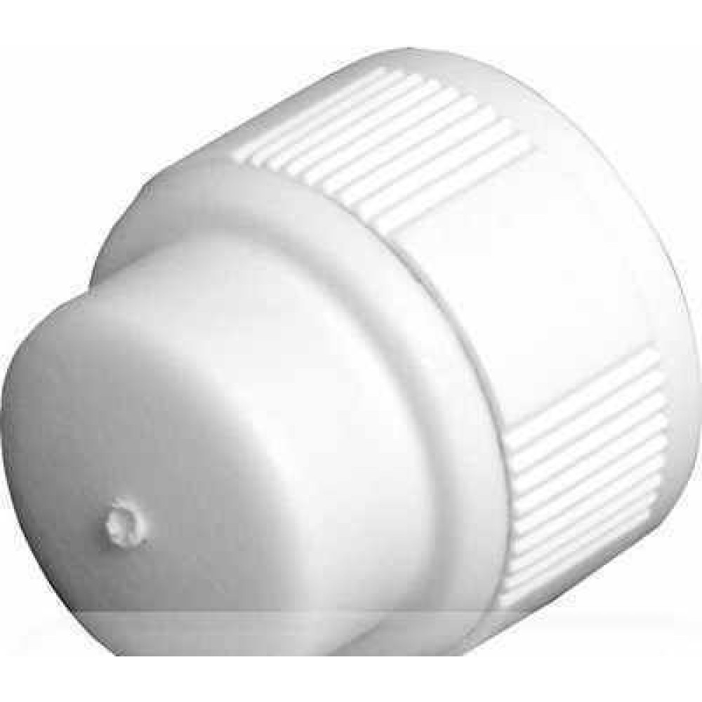 15mm Stop End White - W15STO