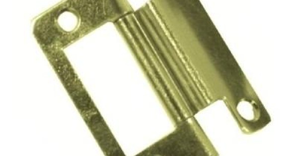 CRANKED FLUSHED HINGE BRASS 50mm - HNC4160B