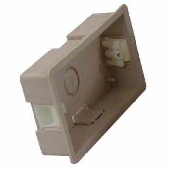 ELLBEE TOP HAT HINGE COVER White - 2300097/W