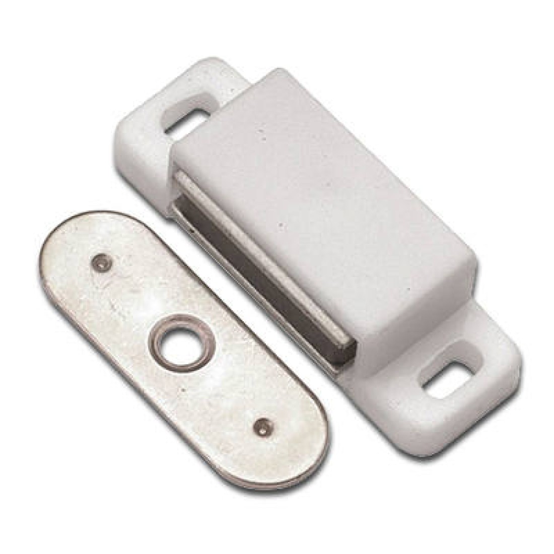 Magnetic Catch White 45mm 6kg - 24629703