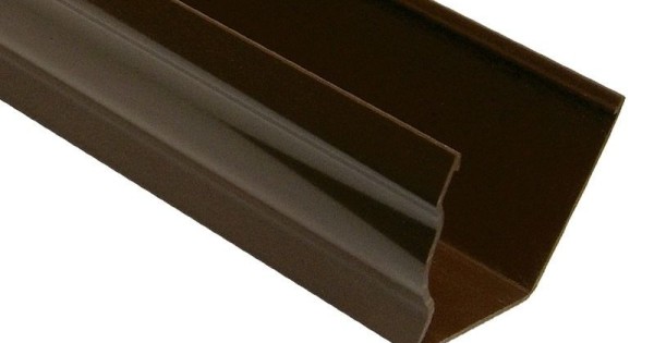 OGEE GUTTER 2MTR BROWN - ROG00BR