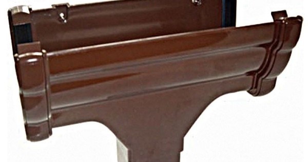 OGEE GUTTER HOPPER BROWN - ROG05BR