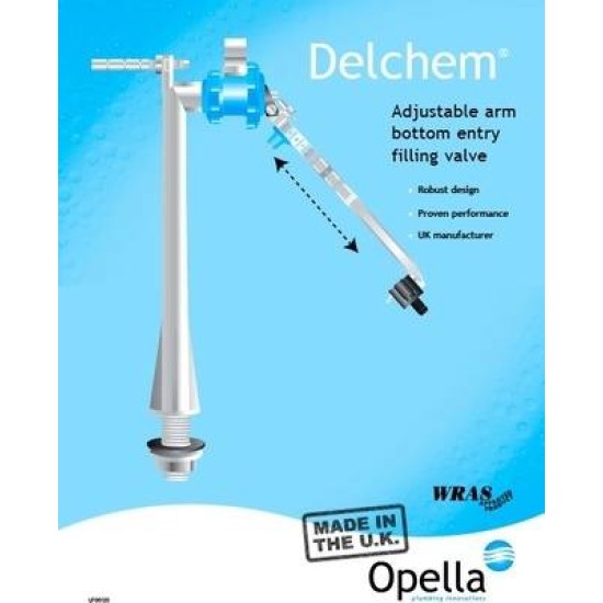 Opello Bottom Entry Adjustable Arm Valve 9.5 - 2449645