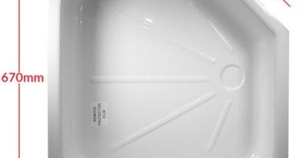 SHOWER SKIN WHITE 670mm (PCO04835) - 2556029