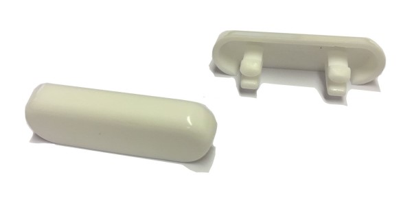 uPVC Window Drain Caps White Pack of 10 - 3576895/WHI