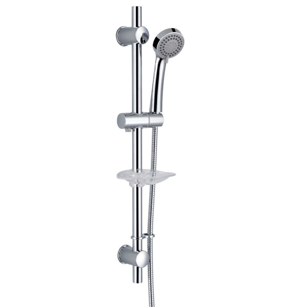 Chrome 3 mode Adjustable Fixing Bracket Shower Kit - GSR05