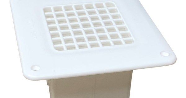 Plastic Floor Vent Square - 1323317