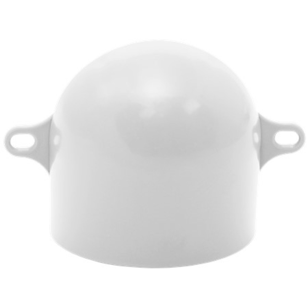Round Vent Hood 54mm Dia White - 3076101