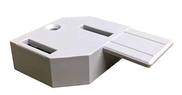 Fixing Piece For Internal Window Corner Cap Grey - D163/B